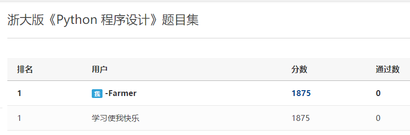 [PTA刷题]浙大版python题目集 | Farmer