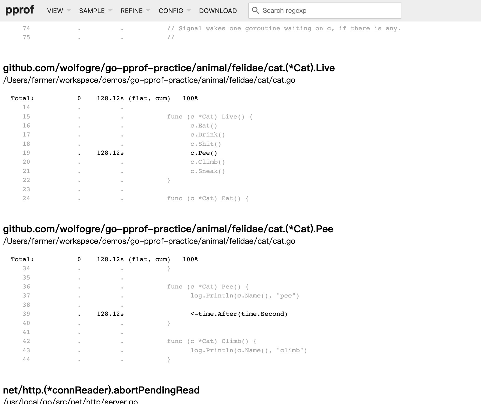 Go性能分析工具 | Farmer